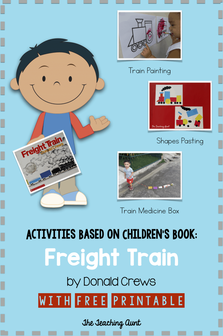 Activities Based on Children's Book: Freight Train by Donald Crews ...