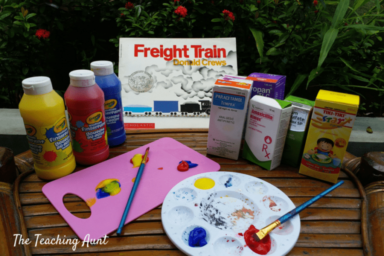 Activities Based on Children's Book: Freight Train by Donald Crews ...