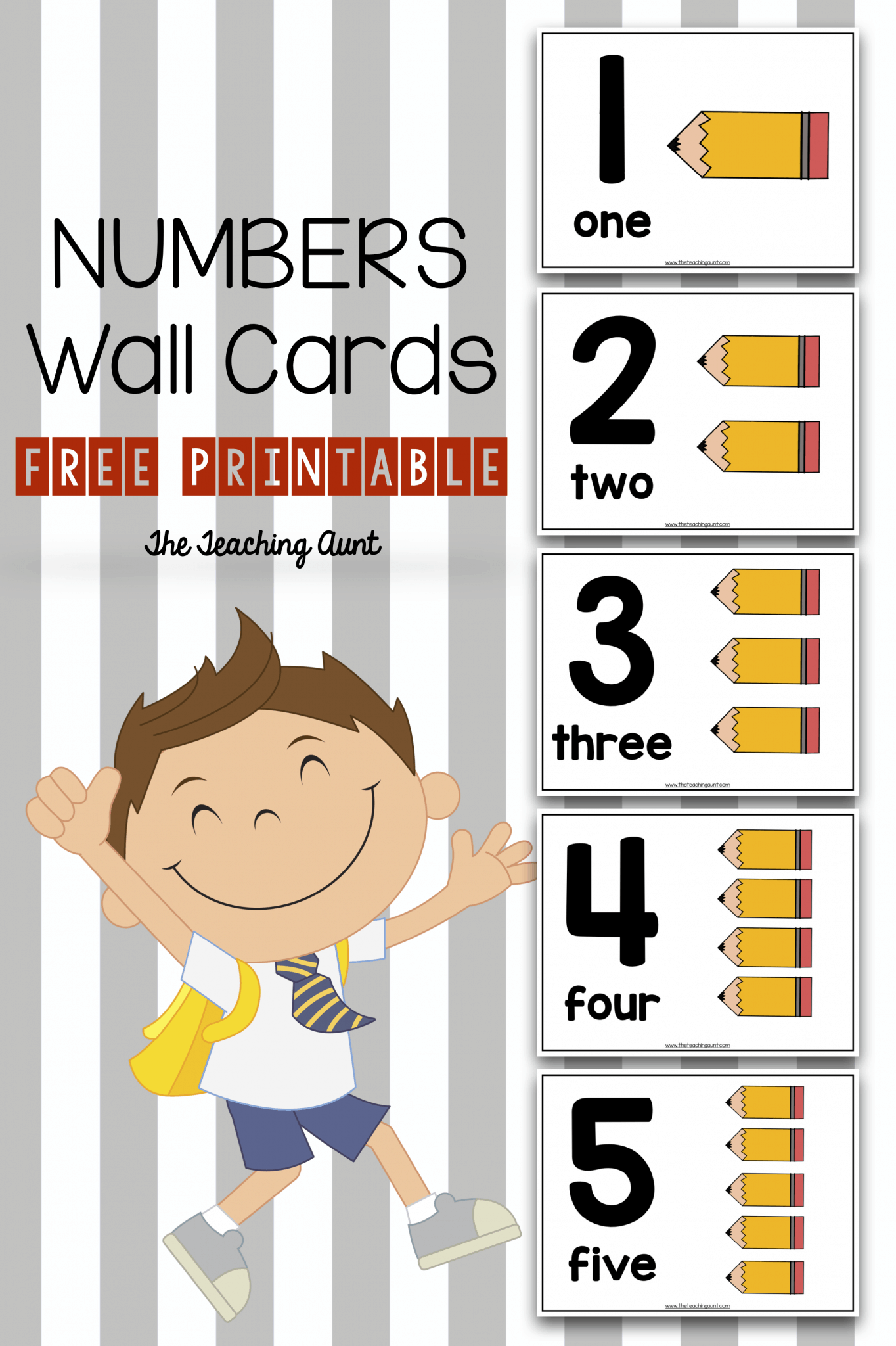 Math Worksheets for Kindergarten - The Teaching Aunt