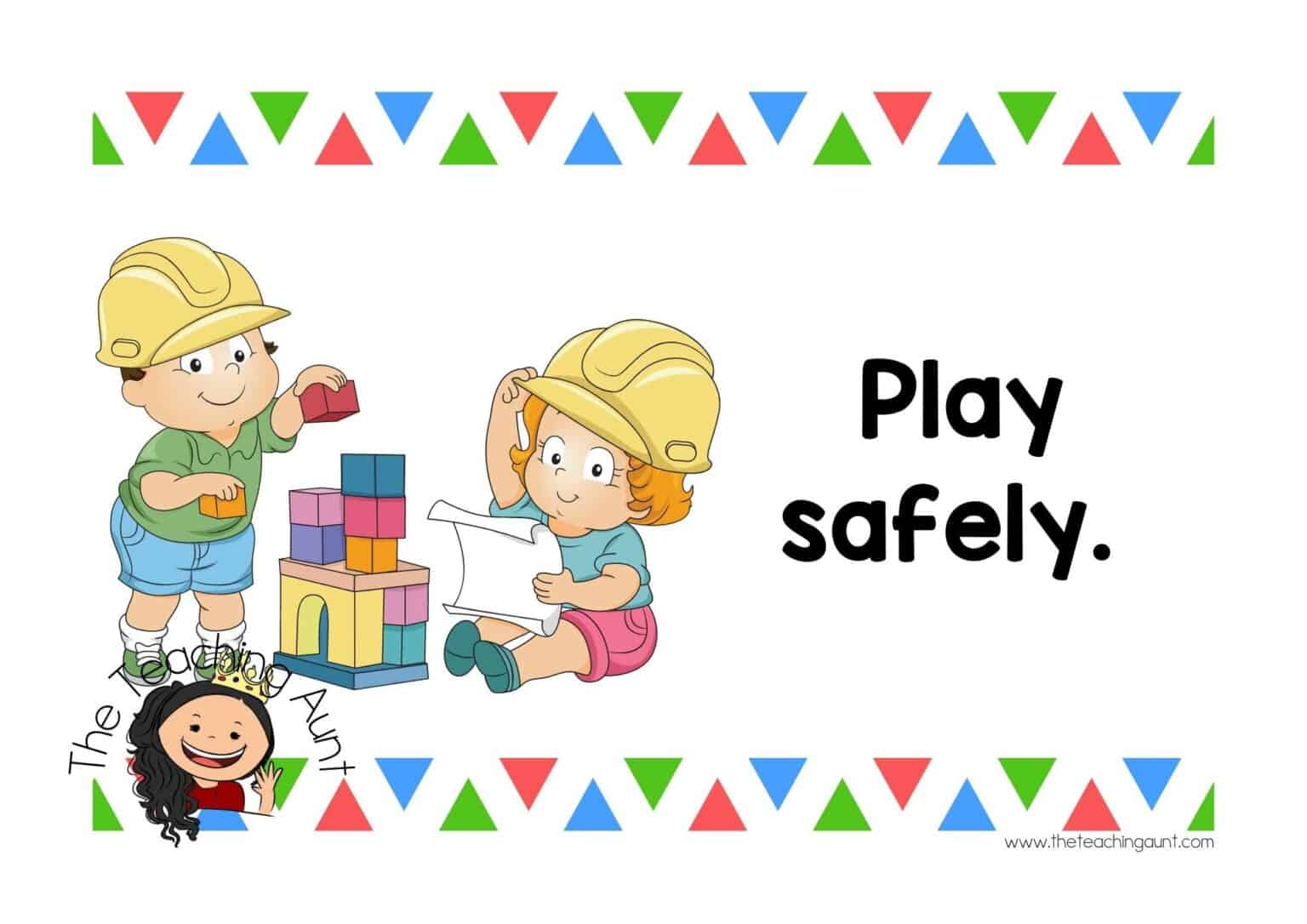 Free Classroom Rules Posters - The Teaching Aunt