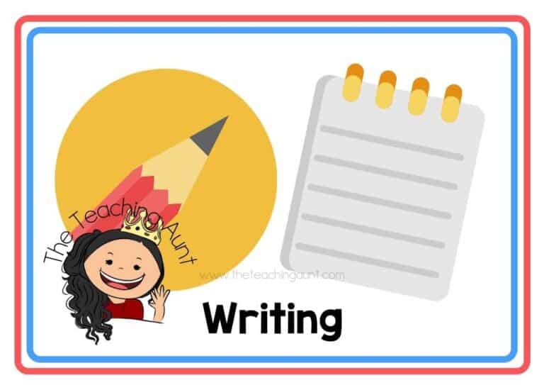 Subjects Flashcards Free Printable - The Teaching Aunt