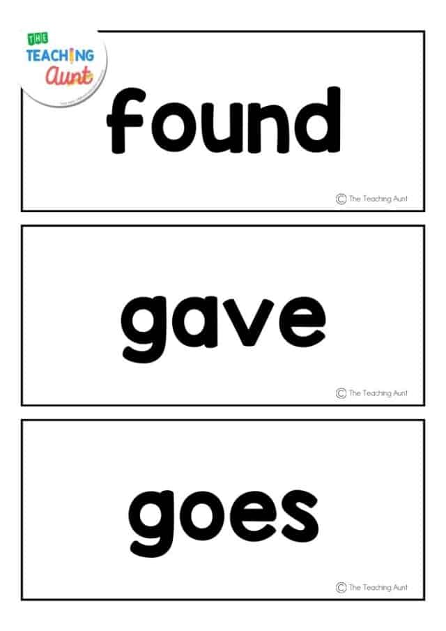 Second Grade Dolch Sight Words - The Teaching Aunt