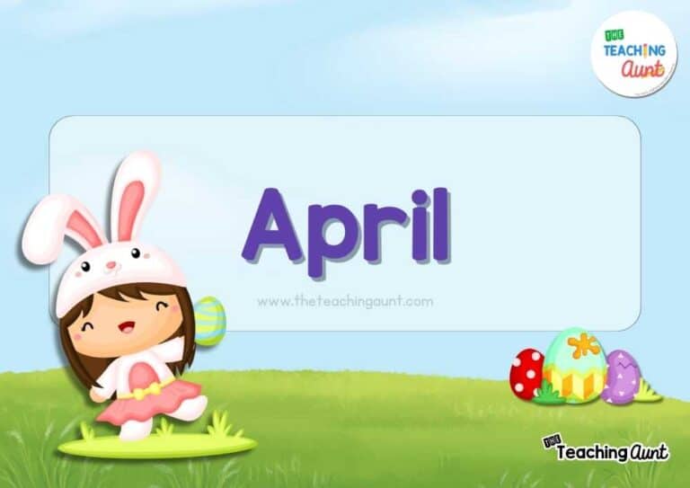 Calendar Worksheets - The Teaching Aunt