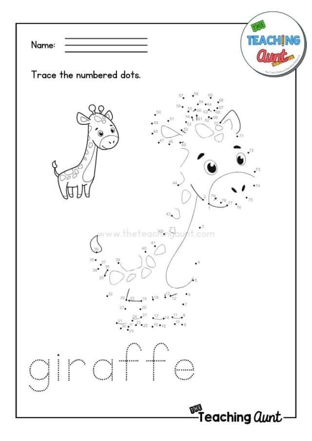 Wild Animals Worksheets - The Teaching Aunt
