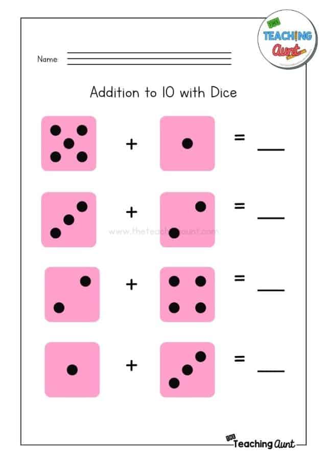 Valentine’s Day Math Worksheets - The Teaching Aunt